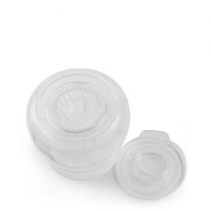 38mm Clear Plastic Salt & Pepper Grinder Cap - Ideon packaging
