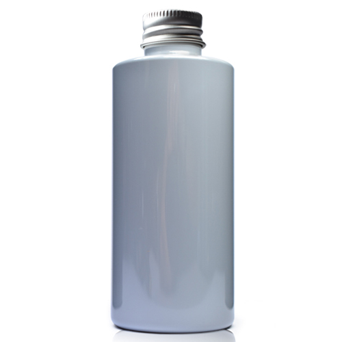100ml Grey Plastic Bottle With Aluminium Cap - ideon packaging